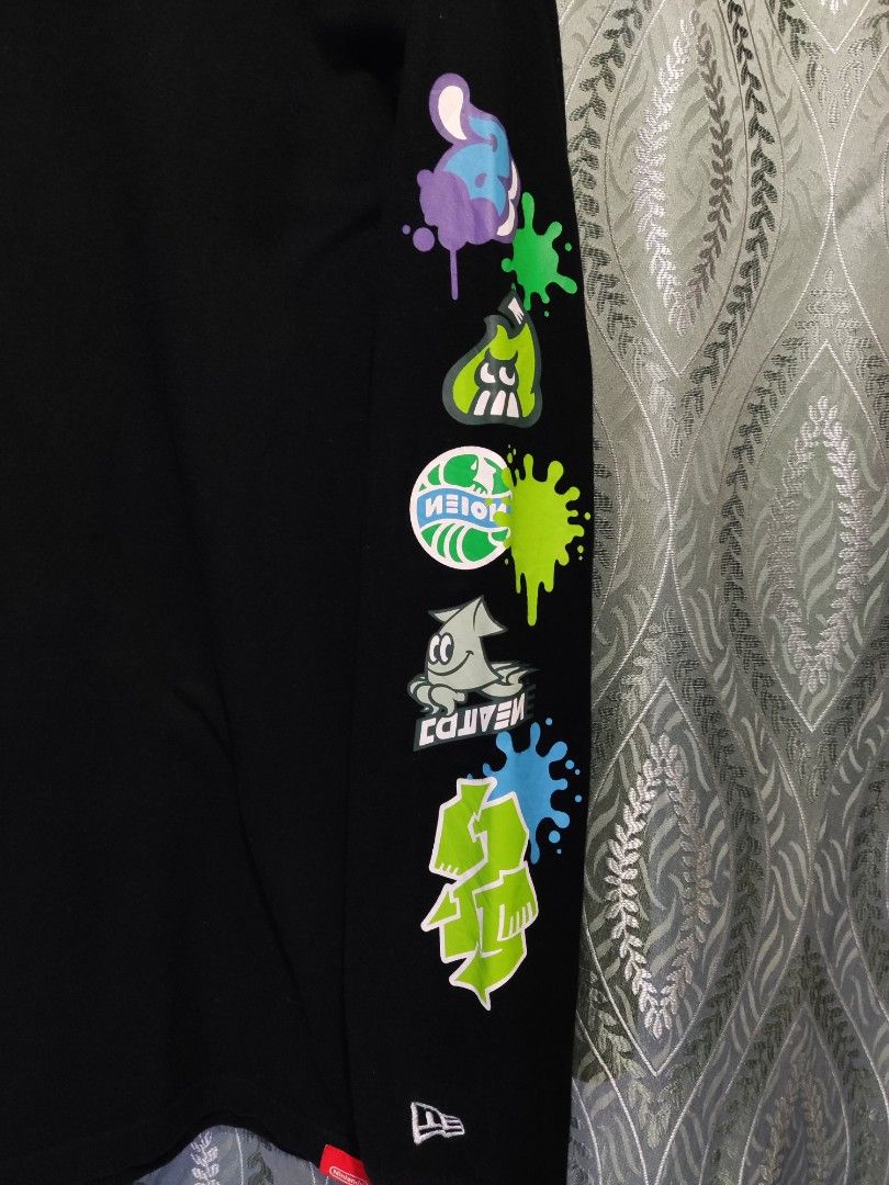 New Era X Nintendo Splatoon, Men's Fashion, Tops & Sets, Tshirts & Polo ...