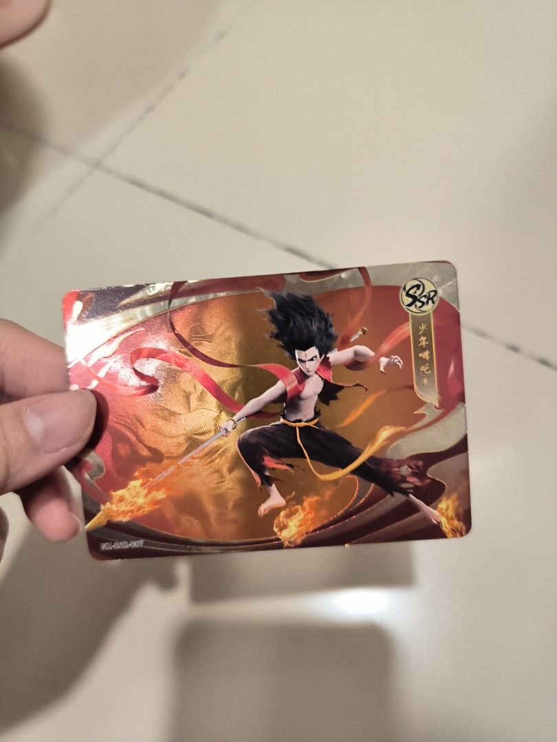 Nezha SSR card, Hobbies & Toys, Toys & Games on Carousell