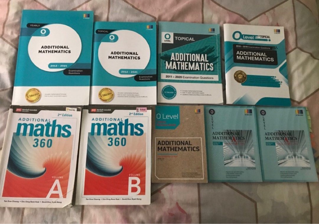 O level A math bundle, Garage Sale on Carousell