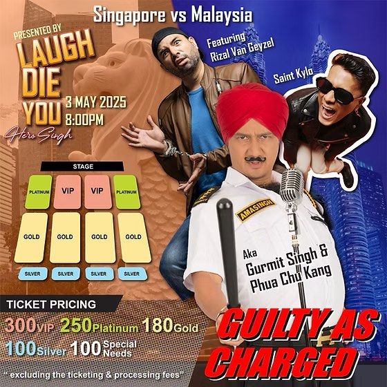 [PLATINUM] Laugh Die You: Hero Singh - Guilty as Charged Comedy show ...
