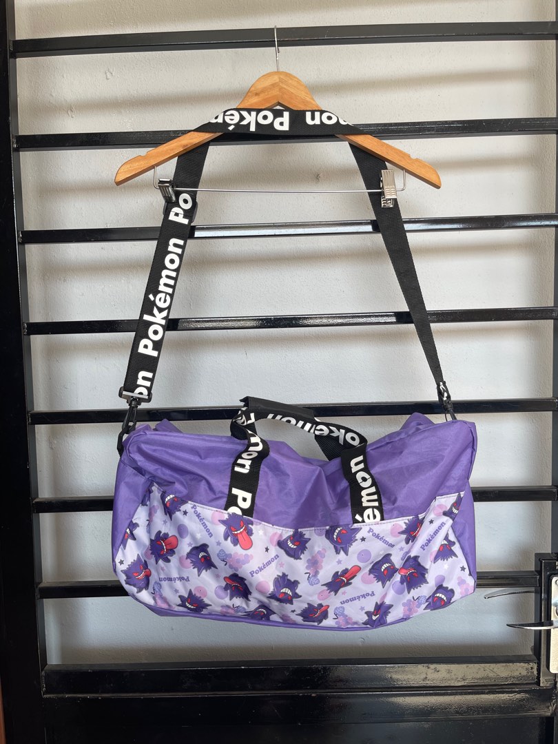 Pokemon Gengar Duffle Bag, Men's Fashion, Bags, Sling Bags on Carousell