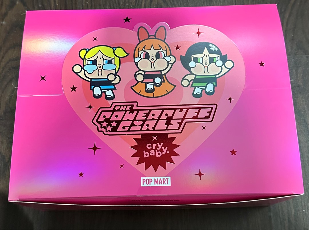 Pop Mart cry baby power puff girls, Hobbies & Toys, Toys & Games on ...