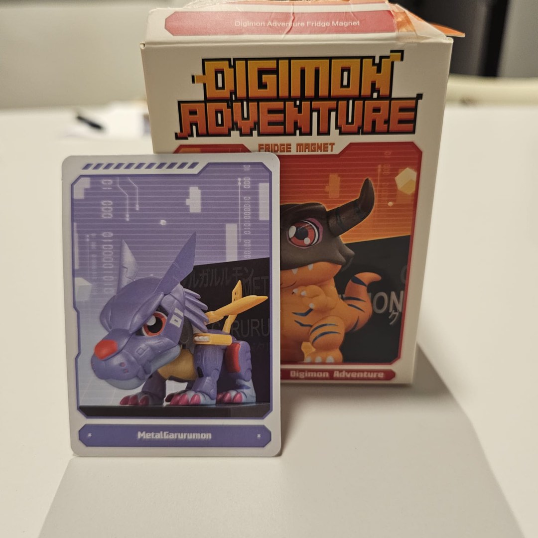 POP MART Digimon Adventure Fridge Magnet Series Figures, Hobbies & Toys ...