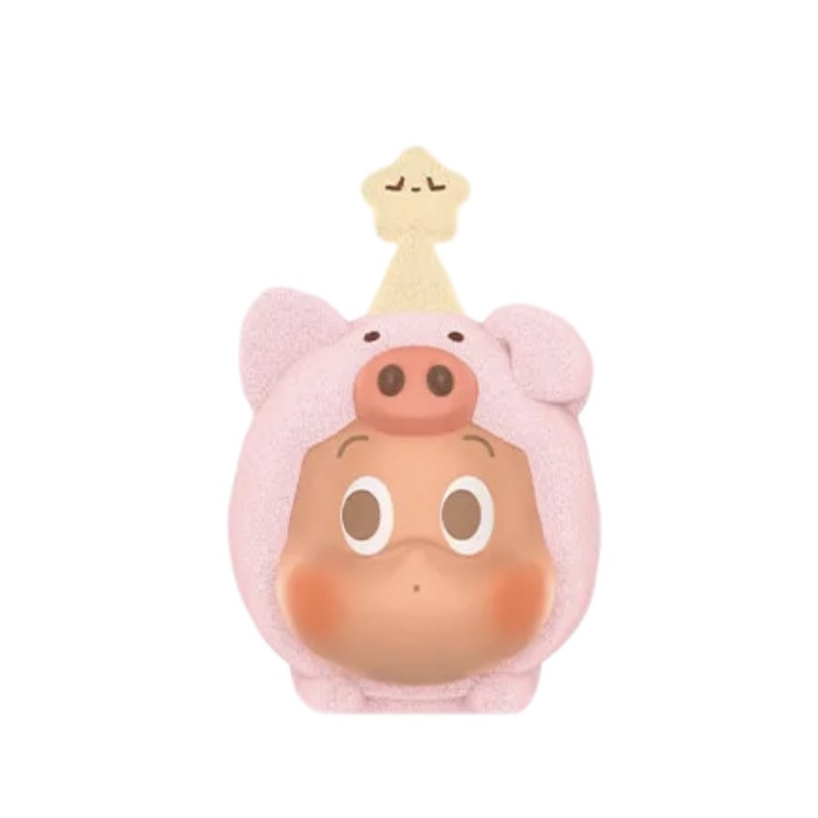 Popbean Pajama Series Twinkle Piggy with Acrylic Case, Hobbies & Toys ...