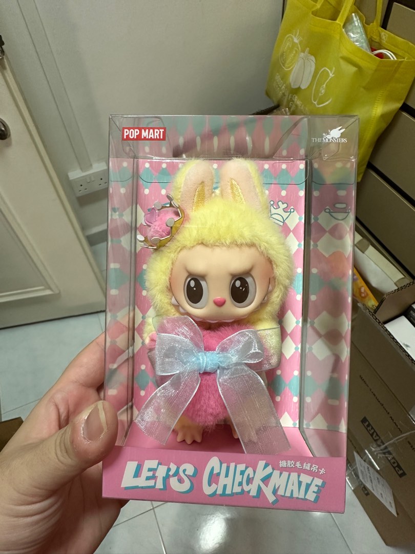 popmart labubu queen checkmate, Hobbies & Toys, Toys & Games on Carousell