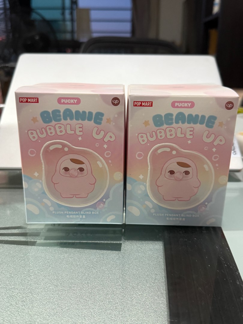 popmart pucky beanie bubble up plush pendant blind box, Hobbies & Toys ...