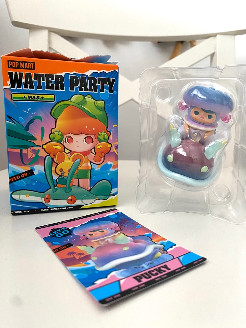 Popmart Water Party Blind Box - Pucky, Hobbies & Toys, Toys & Games on ...