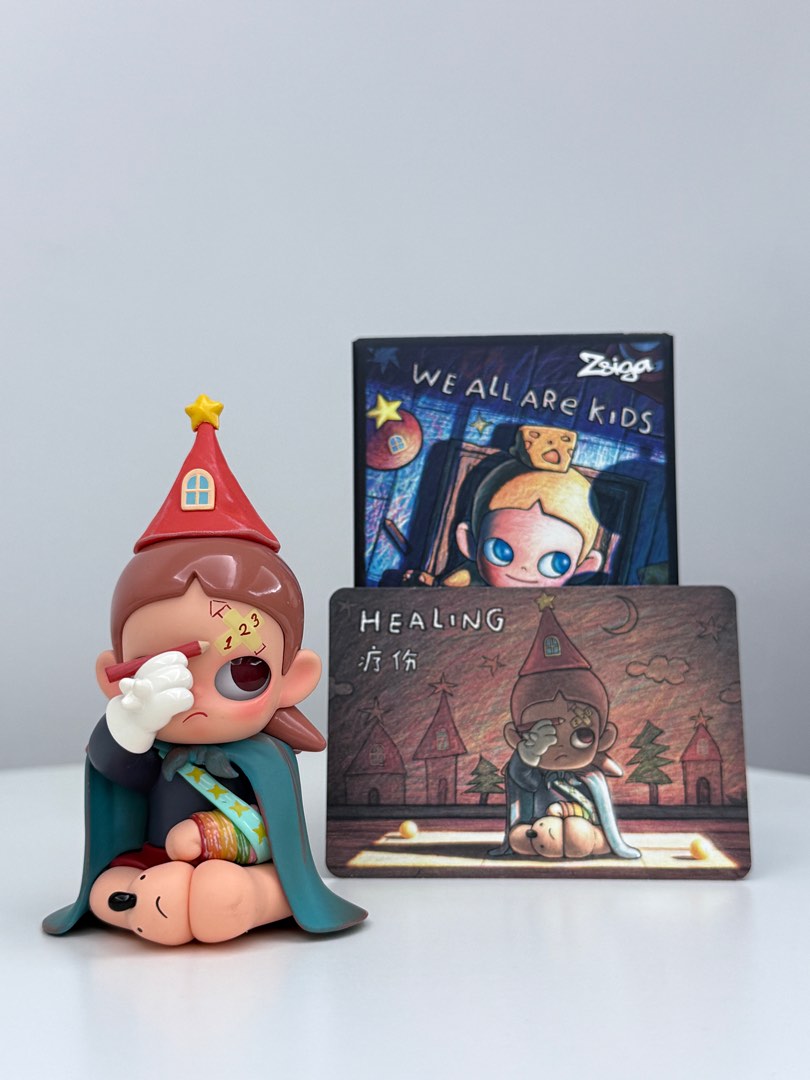 Popmart Zsiga We All Are Kids - Healing (unsealed), Hobbies & Toys ...