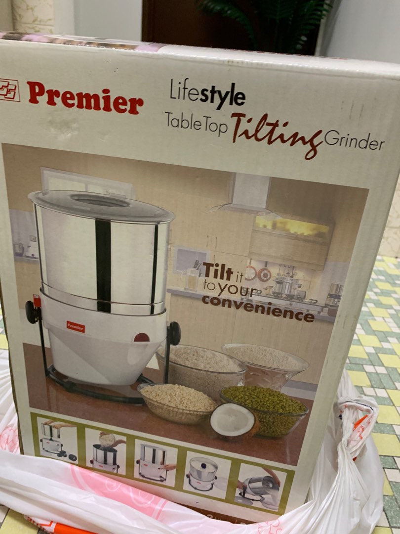 Premier table top tilting grinder. Thosai grinder, Furniture & Home ...
