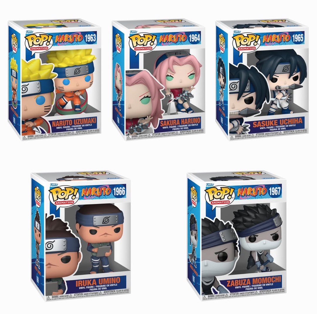 (PREORDER) Funko Pop: Naruto - Naruto Uzumaki 1963, Sakura Haruno 1964 ...