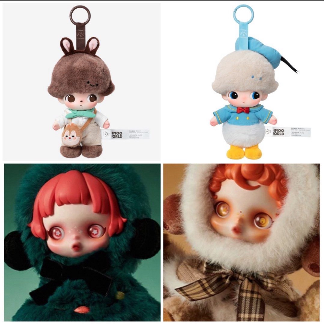 PWP Dimoo disney vinyl plush donald duck chip dale, Hobbies & Toys ...