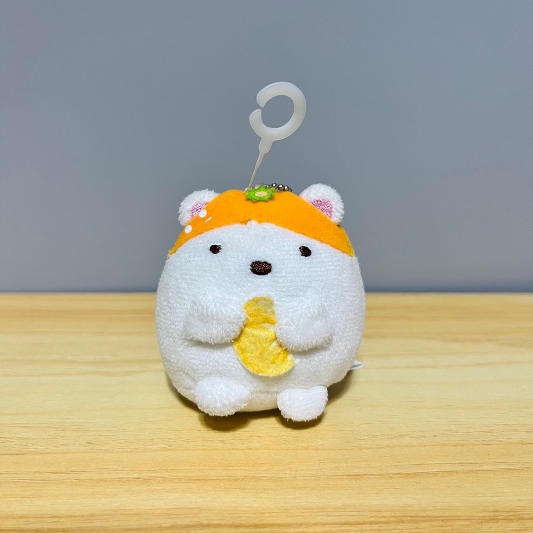 San-x Sumikko Gurashi Shirokuma Mandarin Orange Plush Charm 7cm - Php 200, Hobbies & Toys ...