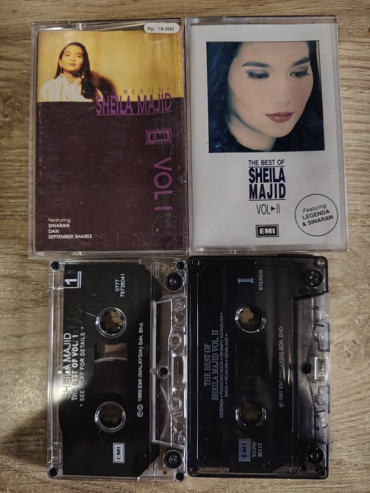 Sheila Majid - 2 album koleksi, The best of Vol. 1 adalah Indo press ...