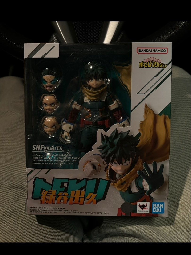 Shf Izuku Midoriya Deku MHA, Hobbies & Toys, Toys & Games on Carousell