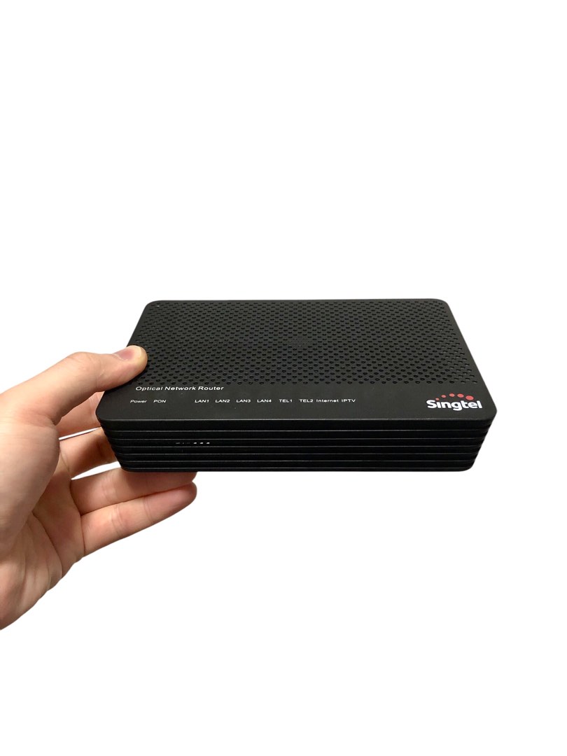 Singtel Optical Network Router, Computers & Tech, Parts & Accessories ...