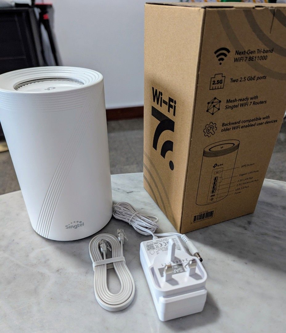 Singtel TPlink wifi router 7 HB611, Computers & Tech, Parts ...