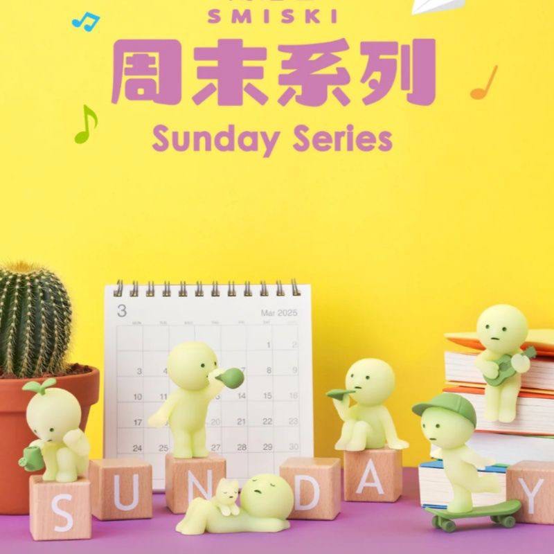 Smiski Sunday series batch 2, Hobbies & Toys, Toys & Games on Carousell