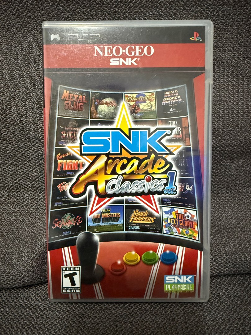 SNK arcade classics vol.1, Video Gaming, Video Games, PlayStation on Carousell