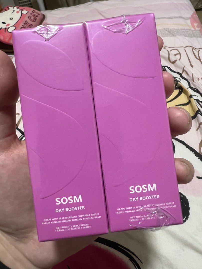 SOSM Day Booster (Two box), Health & Nutrition, Health Supplements ...