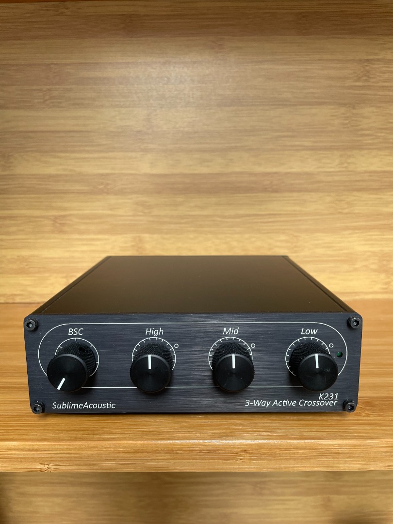 Sublime Acoustic K231 Stereo 3-Way Active Crossover, Audio, Other Audio Equipment on Carousell