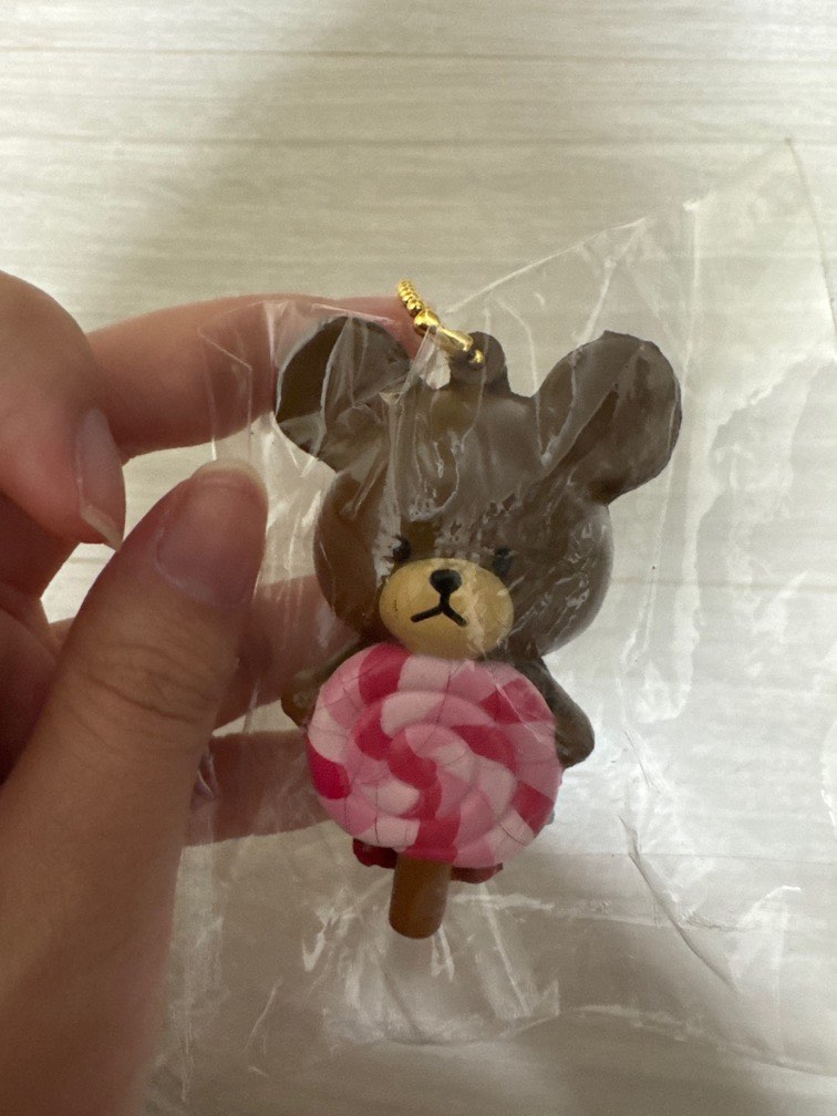 Sweet Mascot bear lollipop squishy, Hobbies & Toys, Toys & Games on ...