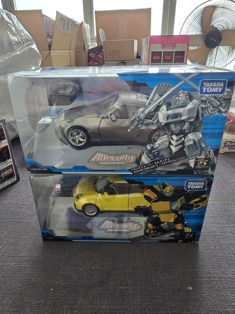 Takaratomy Transformer Alternity Megatron and Bumblebee bundle set ...