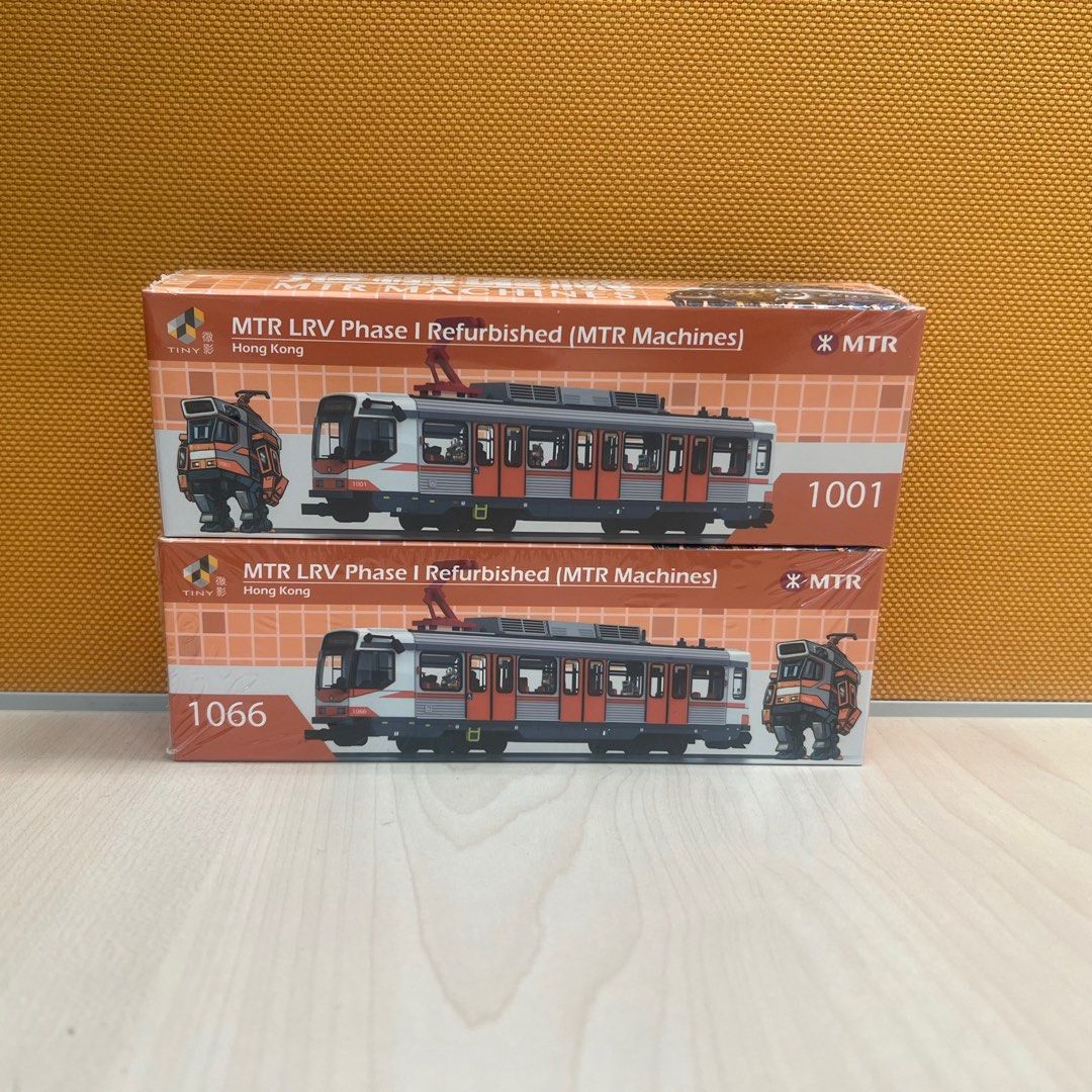 Tiny 微影 輕鐵重機 MTR Machines LRT Light Rail LRV Phase 1 Refurbished 第一期翻新 ...