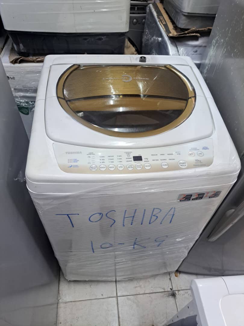 Toshiba 10kg full autocratic washing machine one month warntey ada, TV ...