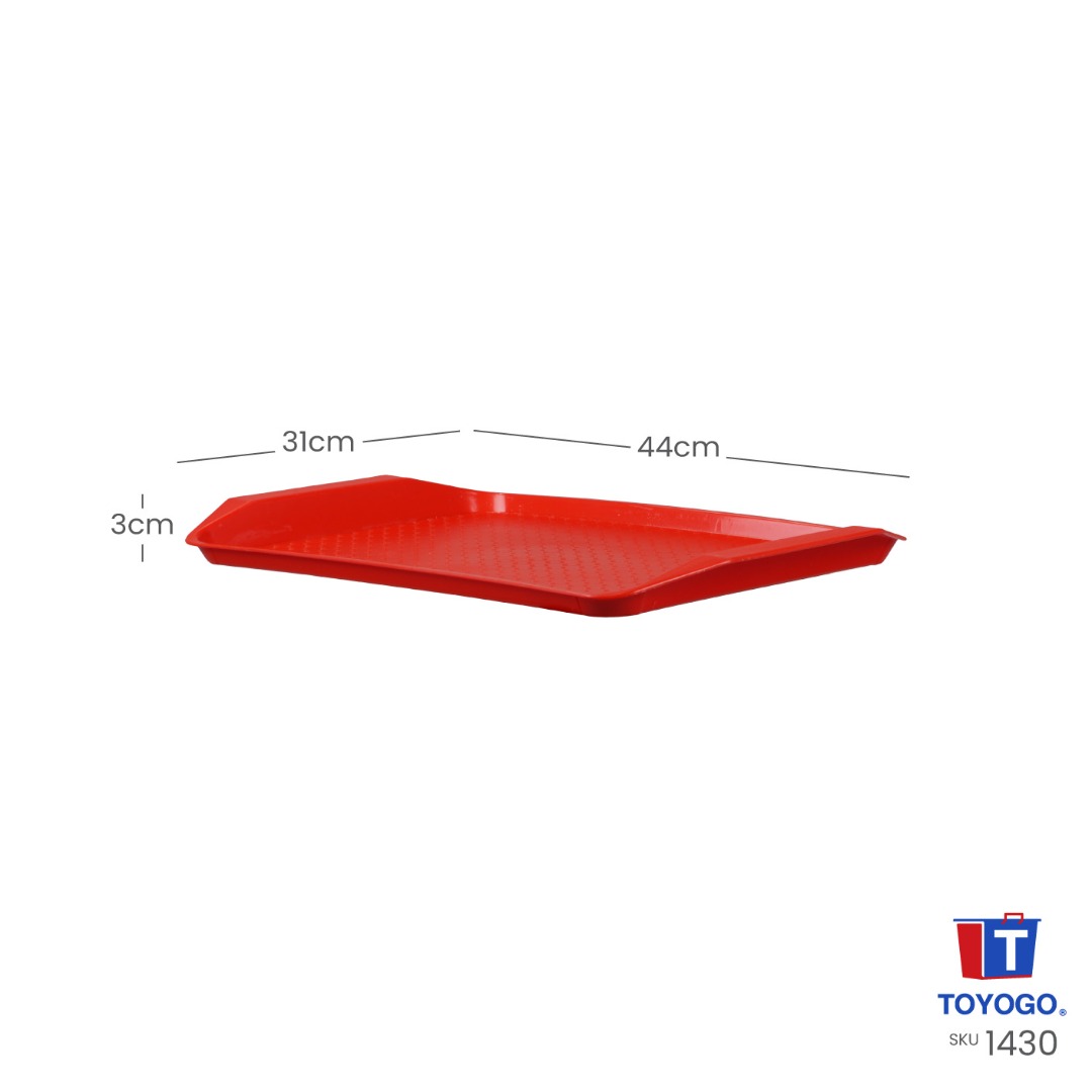 TOYOGO FAST FOOD SERVING TRAY (M) (1430), Furniture & Home Living ...