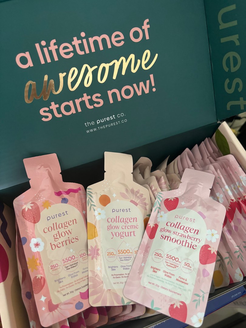 [trial bundle] the purest co collagen glow berries, Garage Sale on ...
