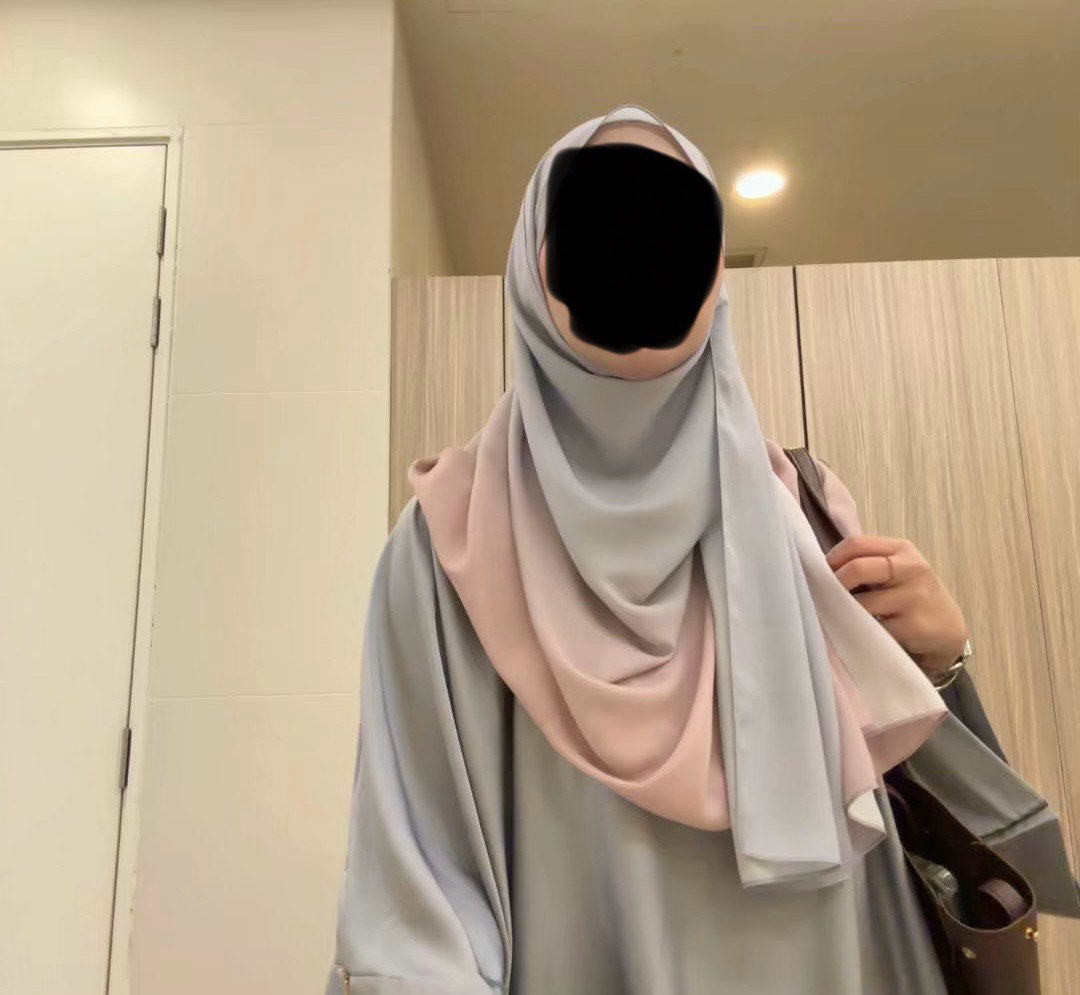 Tudung ruffle Ombre Shawl, Women's Fashion, Muslimah Fashion, Hijabs on ...