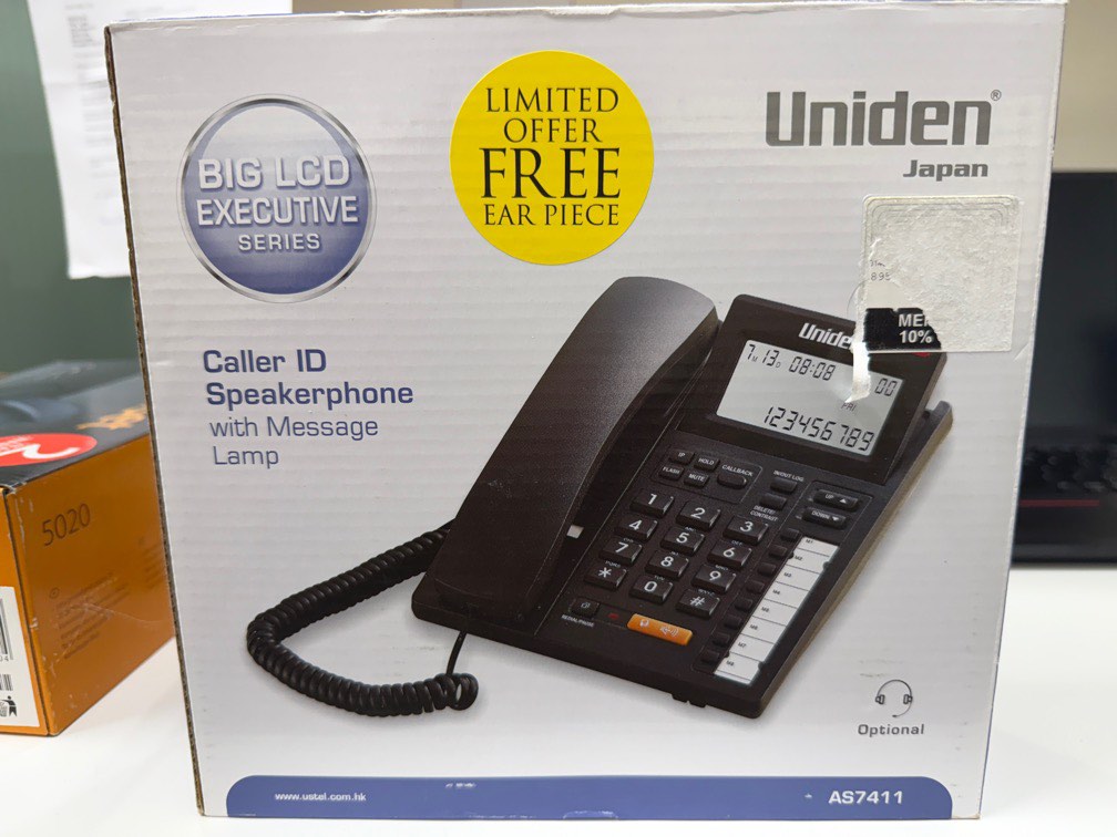 Uniden Japan Landline Phone, TV & Home Appliances, Other Home ...