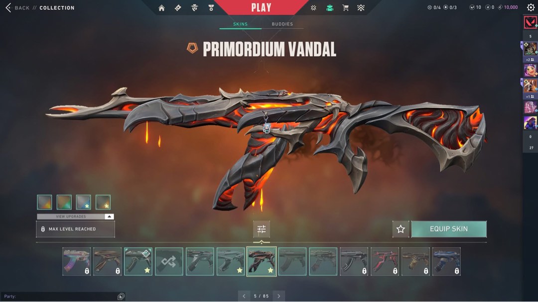 Valorant account PRIMORDIUM BUNDLE + ARAXYS, Video Gaming, Video Games ...