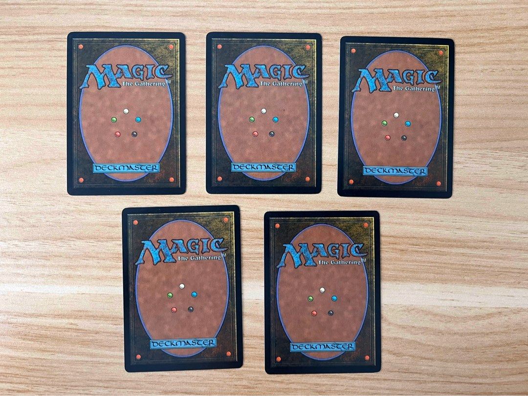 🌟Vintage MTG Basic Land- Plains (Mirage) bundle of 5 set🌟, Hobbies ...