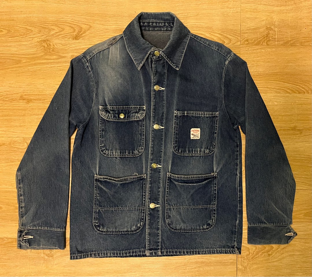 Vintage POINTER DENIM COVERALL, Men's Fashion, Coats, Jackets and Outerwear on Carousell