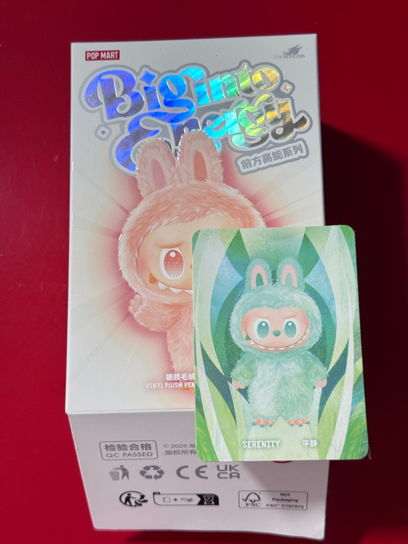 WTS Serenity - Labubu V3 Big Into Energy, Hobbies & Toys, Memorabilia ...