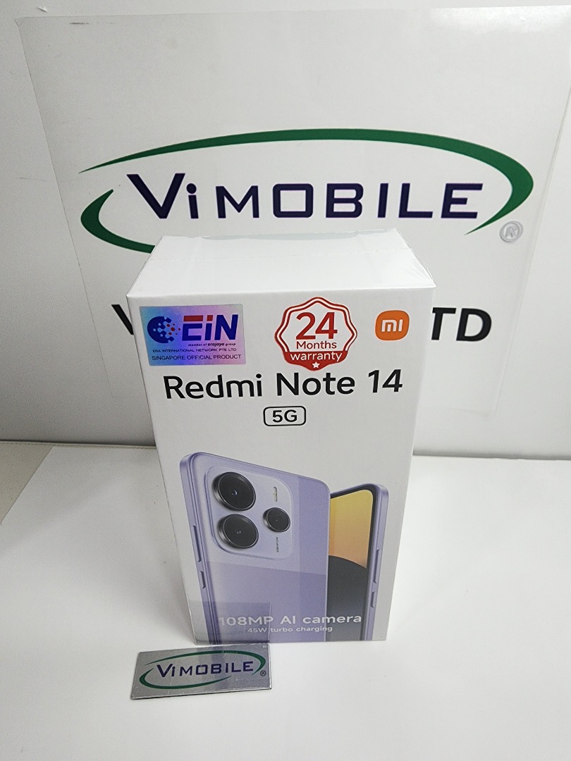 Xiaomi Redmi Note 14 5G 256GB Midnight Black, Mobile Phones & Gadgets ...