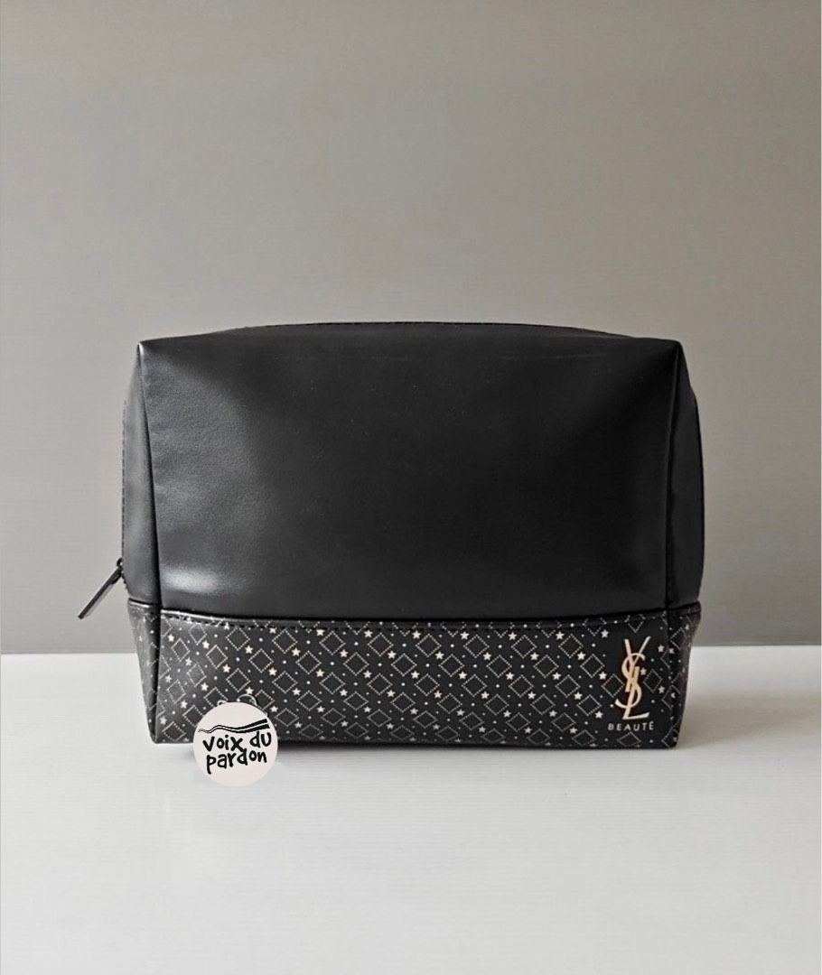 ( YSL ) YVES SAINT LAURENT AUTHENTIC CLUTCH BEAUTY POCHETTE BAG WALLET ...