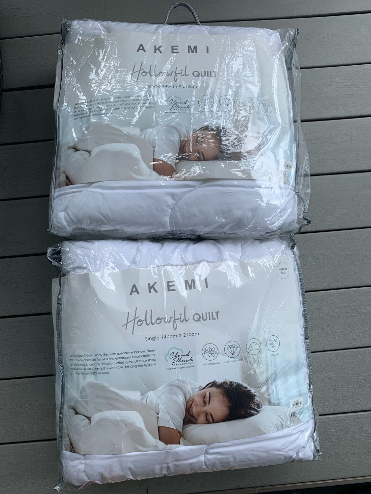 AKEMI, Furniture & Home Living, Bedding & Towels on Carousell