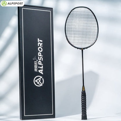 ALP SPORT 1pc BLACK XHP - ALP XHP 6U G4 Carbon Fiber Badminton Racket ...