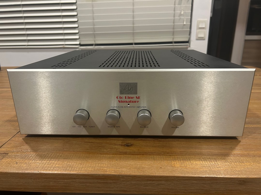 Audio Note oto se signature tube amplifier + Matched Quad Sovtek EL84 ...