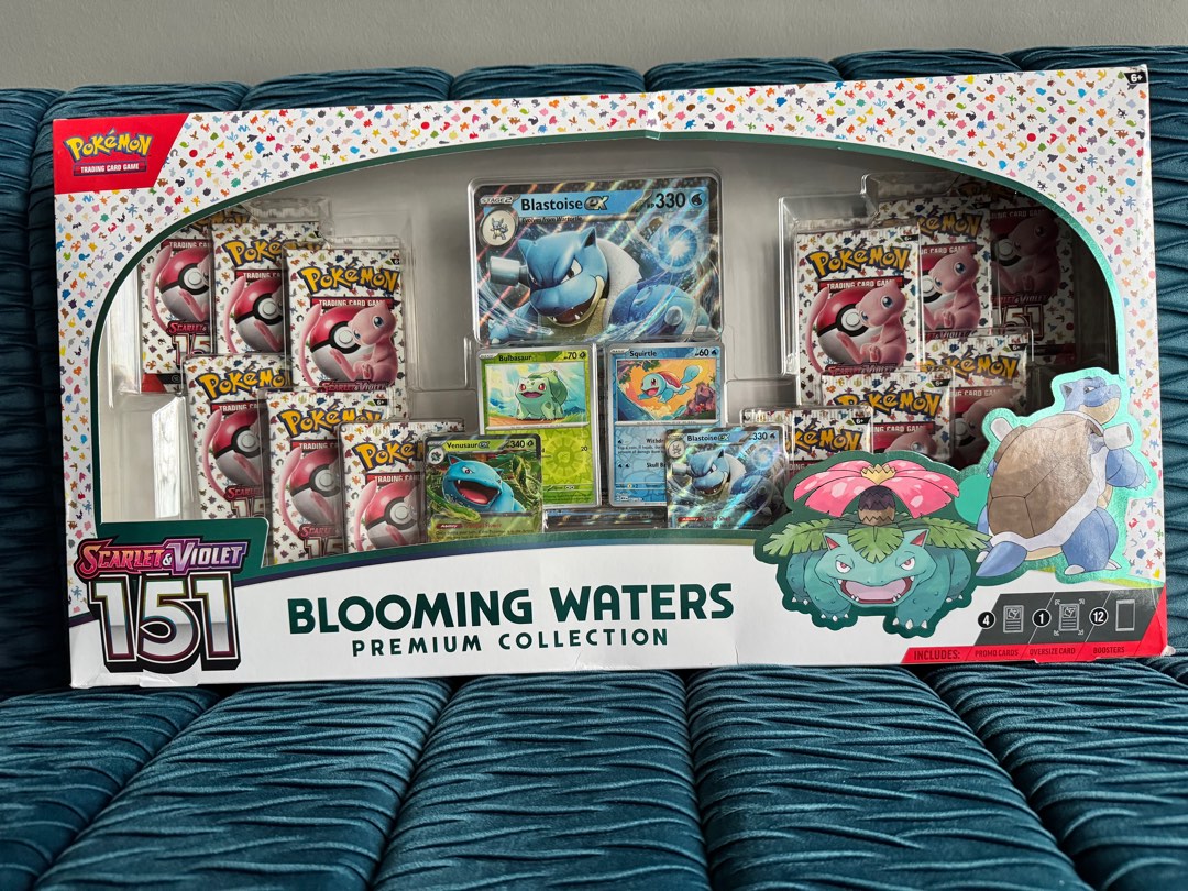 Blooming water 151 POKEMON TCG, Hobbies & Toys, Toys & Games on Carousell