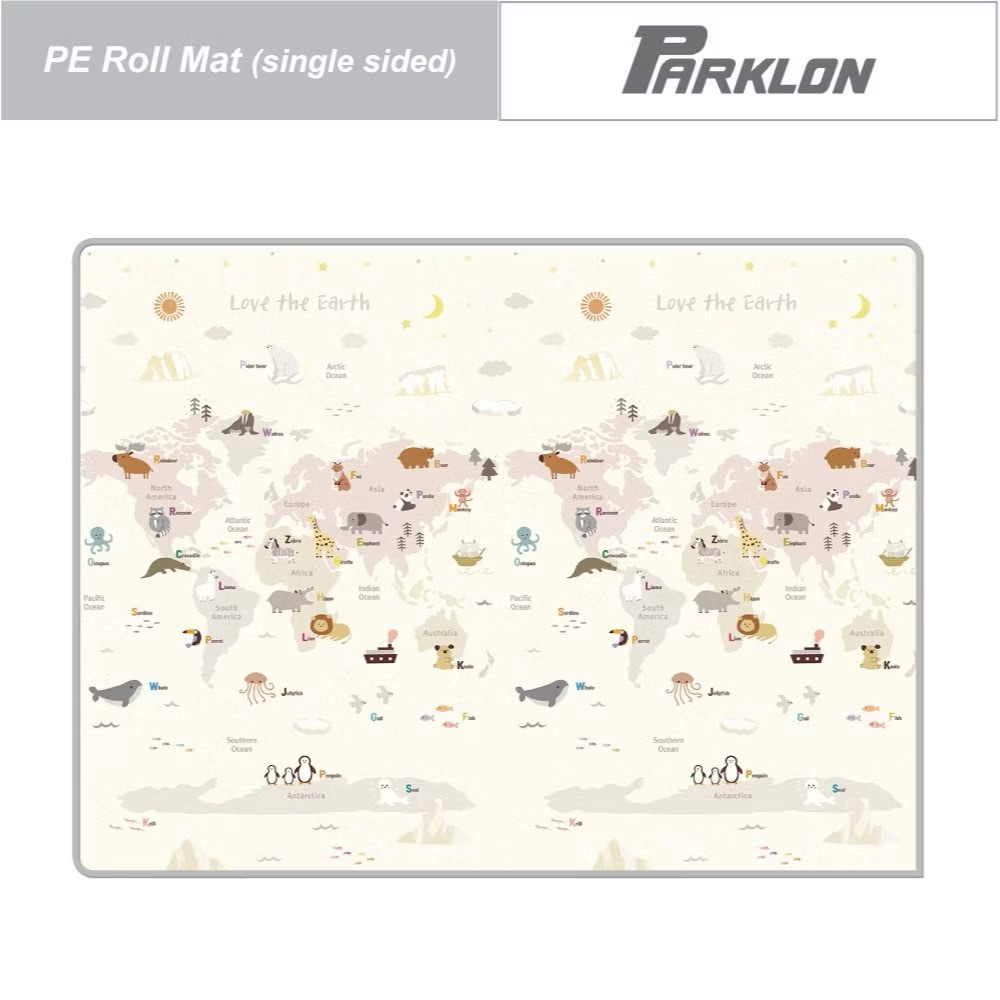 BNIB Brand New Parklon Single Sided PE Roll Playmat - Love the Earth ...