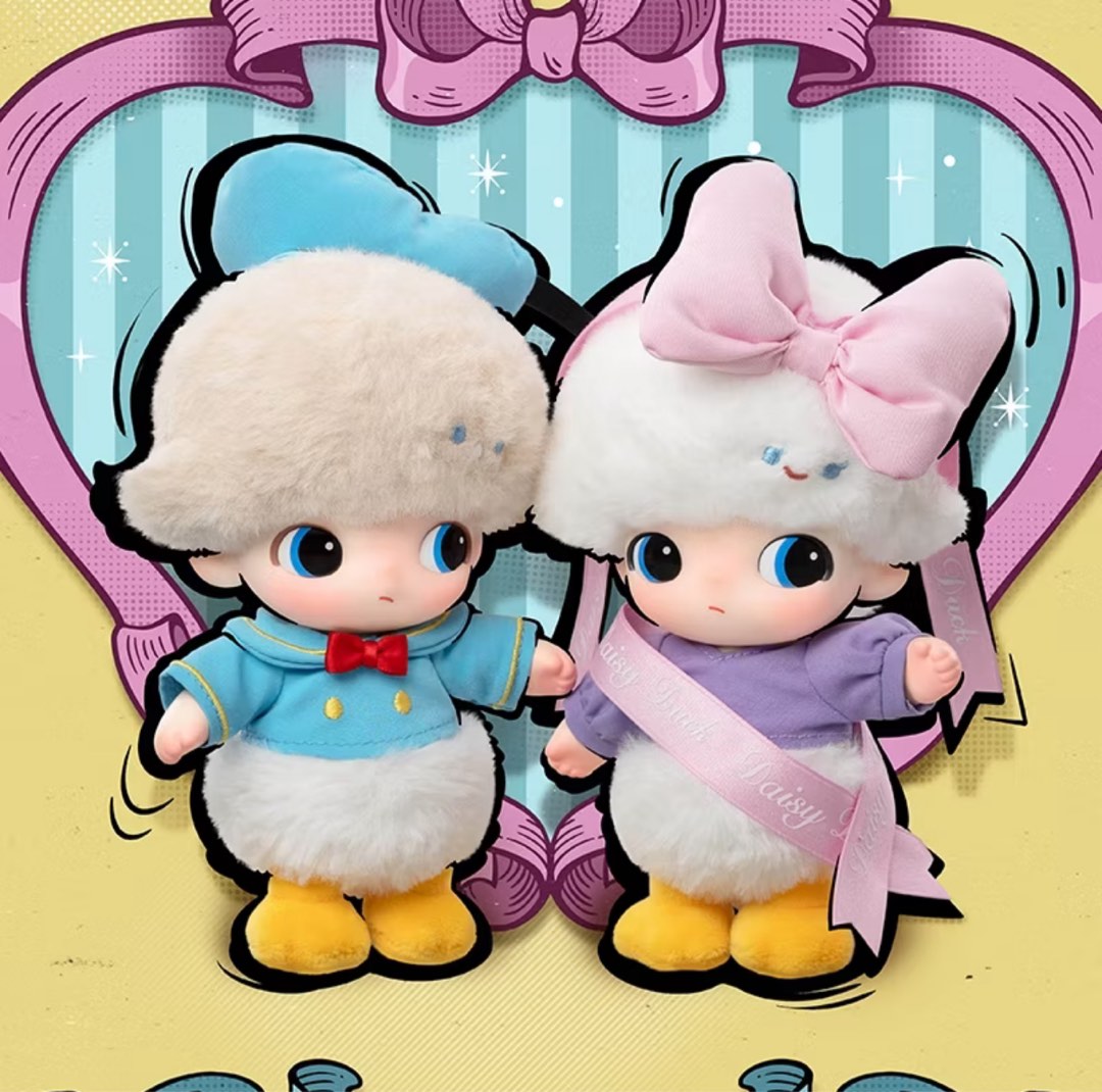 [BNIB/BNIF] Pop Mart Dimoo Disney plushie - Daisy, Chip&Dale, Pluto ...
