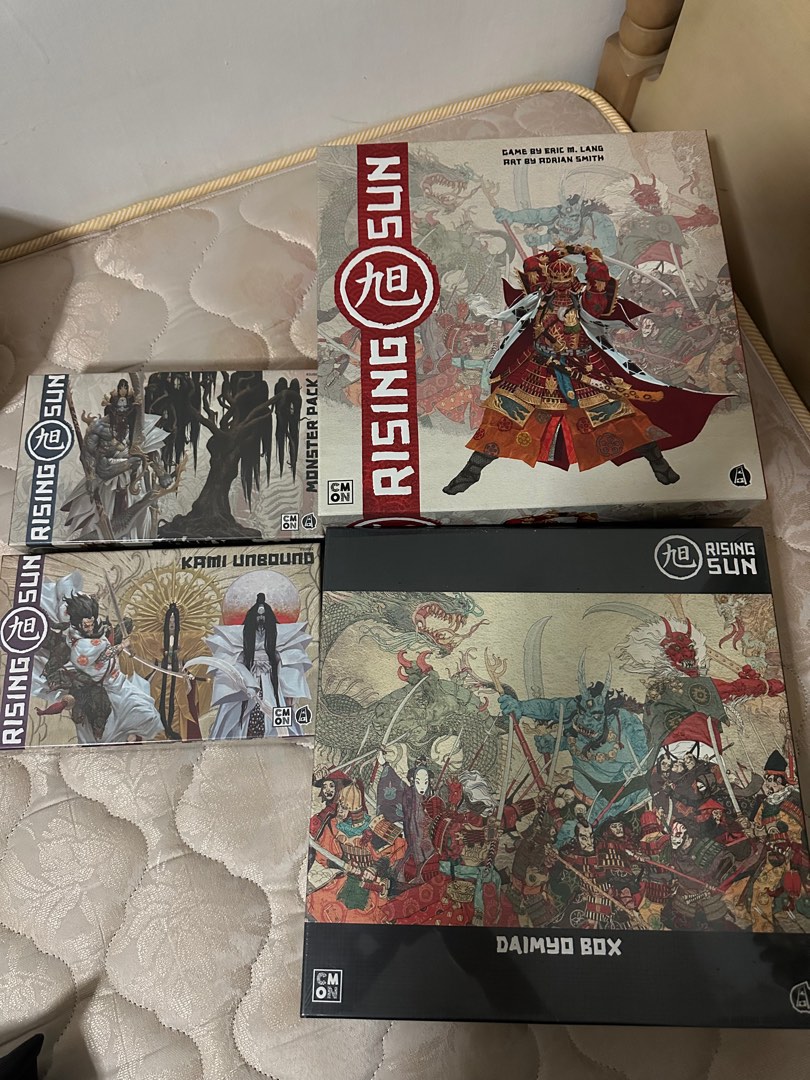 Brand new Rising Sun Cmon kickstarter exclusive, Hobbies & Toys, Toys ...