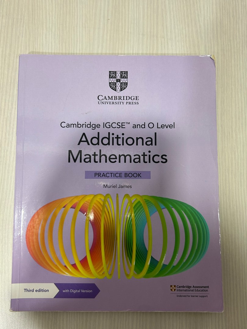 Cambridge IGCSE and O Level Additional Mathematics Practice Book third edition, Hobbies & Toys ...