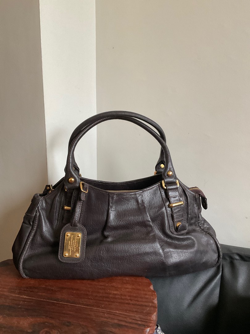 Capacci Vintage Leather Shoulder Bag, Luxury, Bags & Wallets on Carousell