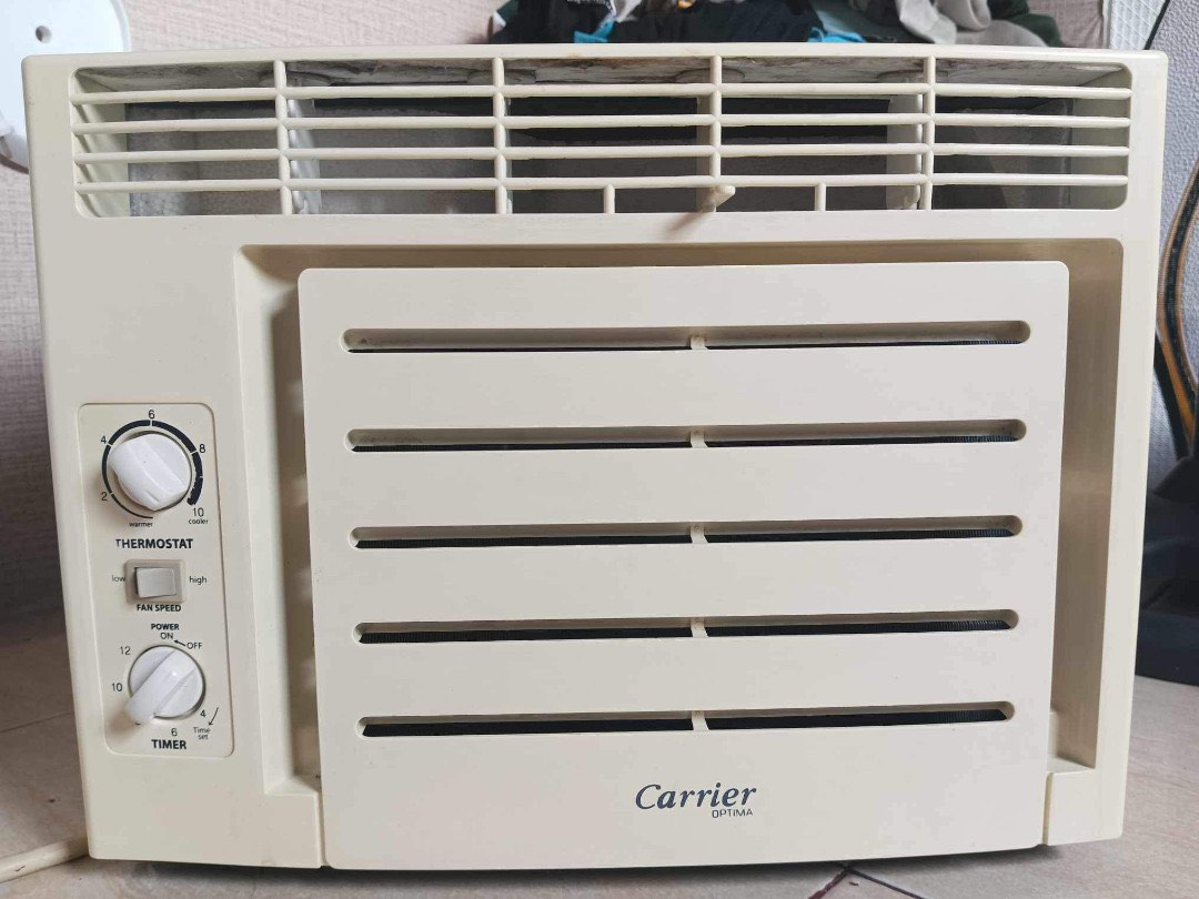 Carrier Window Type AC 1HP, TV & Home Appliances, Air Conditioning and ...