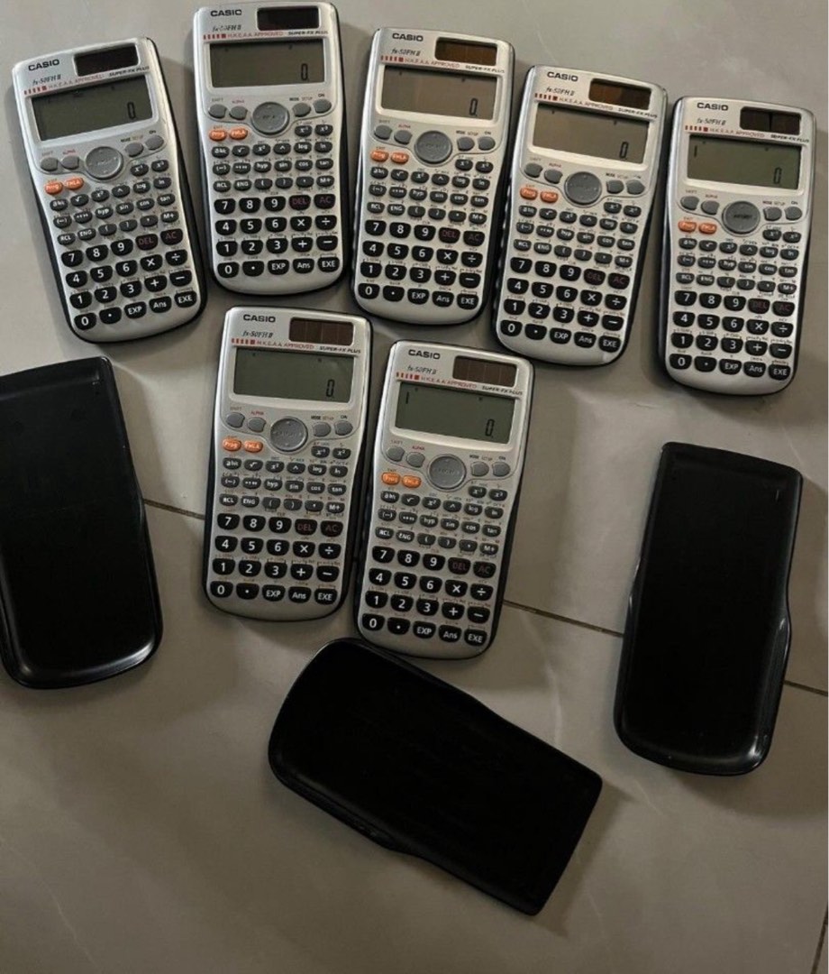 Casio fx-50FH II dse專用, 電腦＆科技, 商務用科技產品 - Carousell