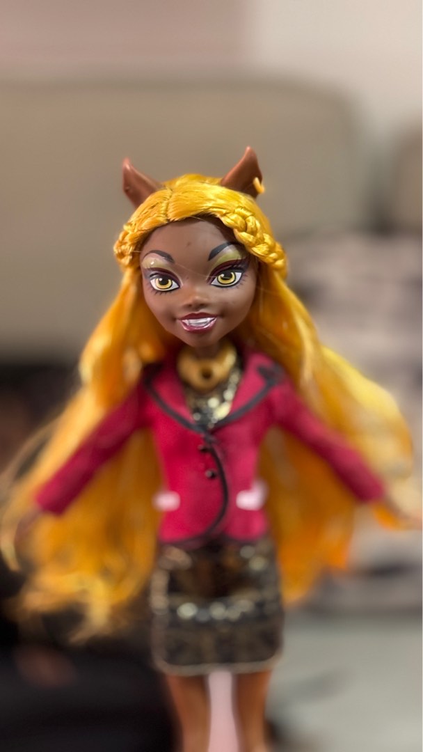 Clawdia Wolf Monster High, Hobbies & Toys, Toys & Games on Carousell